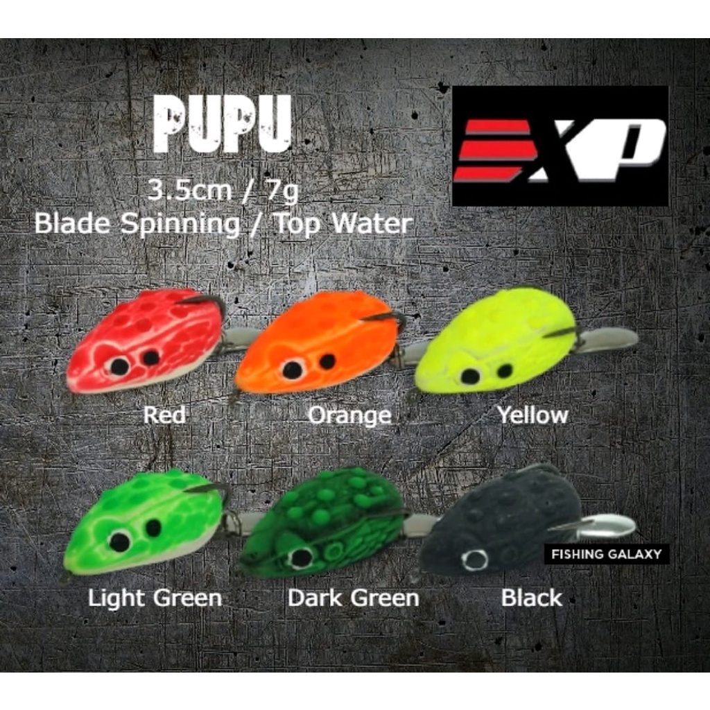 EXP PUPU SOFT FROG #35cm / 7g THAILAND LURE # | Shopee Malaysia