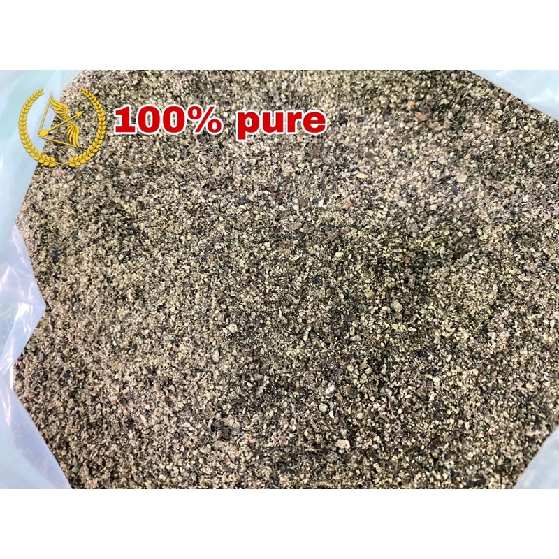 1kg 100% Pure Black Pepper powder rough / Sarawak Lada Hitam Kasar ...