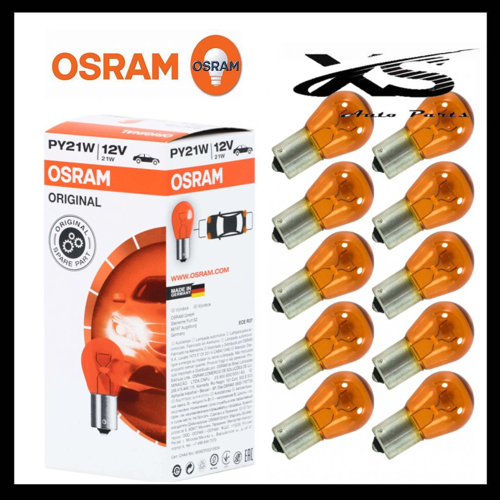 Osram Bulb 7507 - 1141 12V 21W - PY21W - Signal Lamps - Original Metal ...