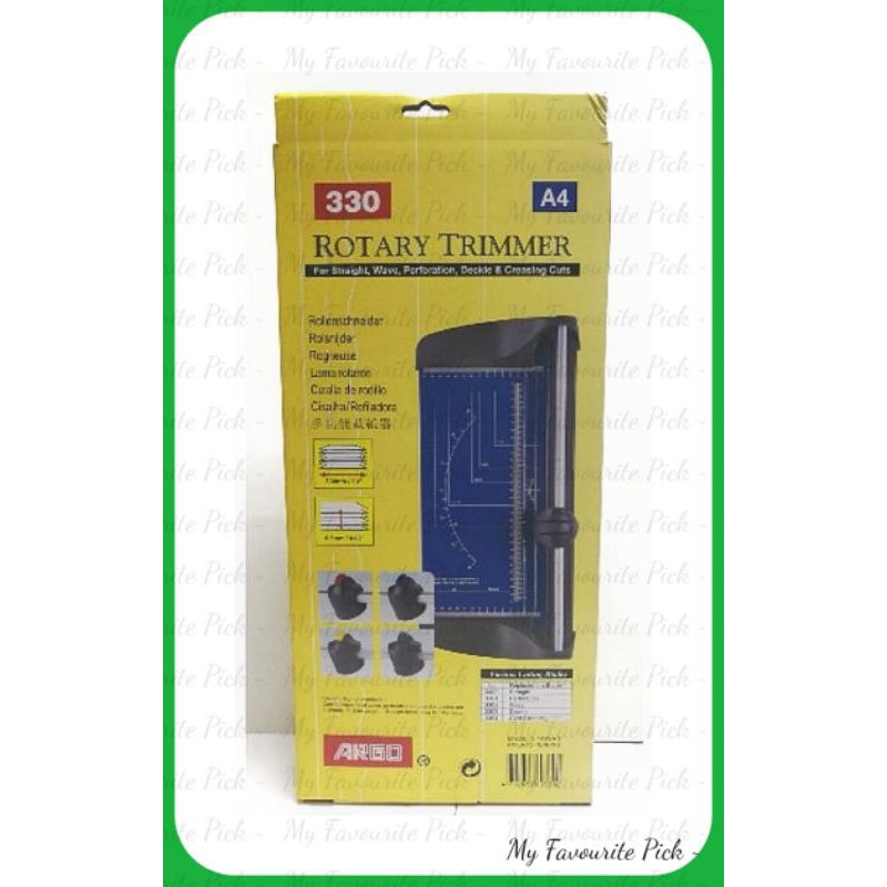 ARGO OFFICE ROTARY TRIMMER A4 330 | Shopee Malaysia