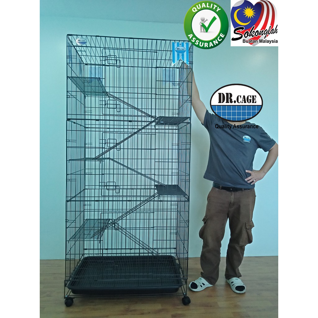 DR. CAGE DRC-212 5 Level Pet Cages / Cat Cages / Sangkar Kucing Besar 3 ...