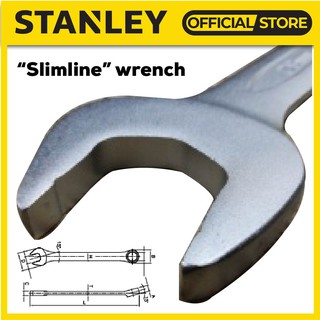 Stanley 87-709-1 CRV Slimline 14 Pieces Combination Wrench Set (3/8 ...