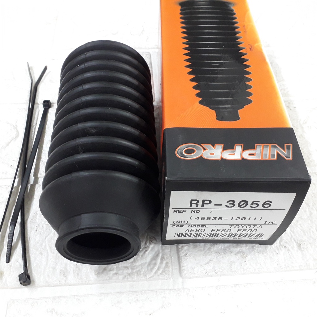 (1PCS NIPPRO RP-3056) STEERING RACK BOOT (RIGHT KANAN) FOR TOYOTA ...