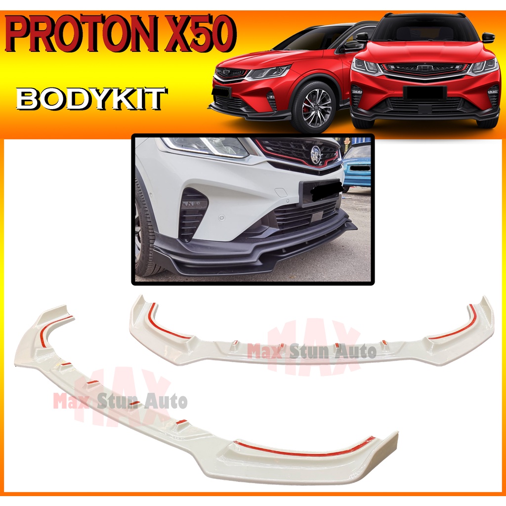 PROTON X50 FULLSET BODYKIT X50 FRONT V-LIP SIDE SKIRT REAR SKIRT ...