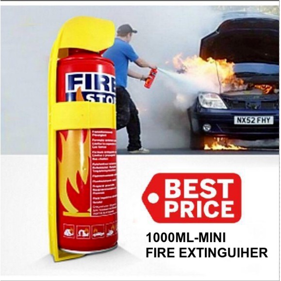 Alat Pemadam Api Mini Mudah Alih/Fire Extinguisher Indoor Outdoor ...