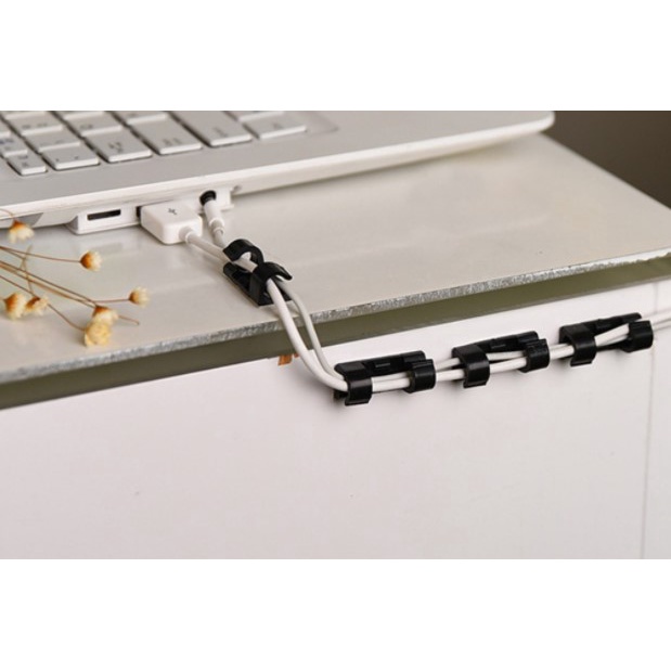 20PCS Cable Tight Organizer Wire Cable Tape Alat Kemaskan Wayar ...