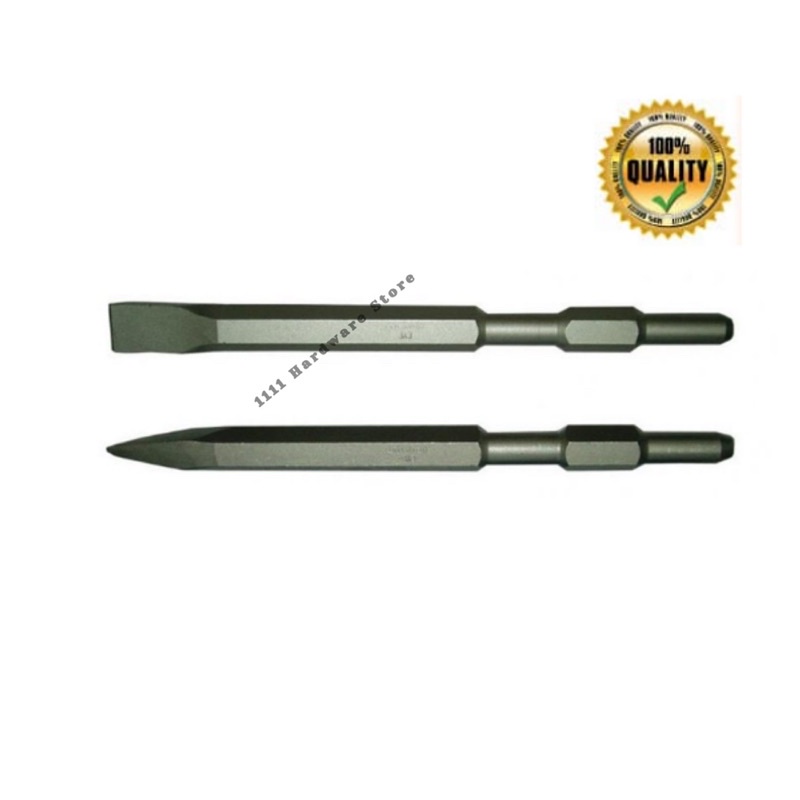 17 X 280MM / 17 X 350MM ELECTRIC DEMOLITION HAMMER CHISEL BIT / HACKER CHISEL BIT ( FLAT ...