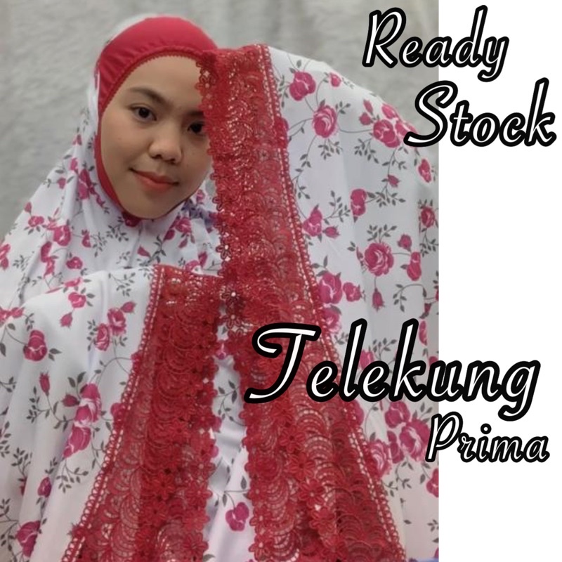 🔥Ready Stock🔥 Telekung Bunga Rose DEWASA DAN KANAK KANAK!!! | Shopee ...