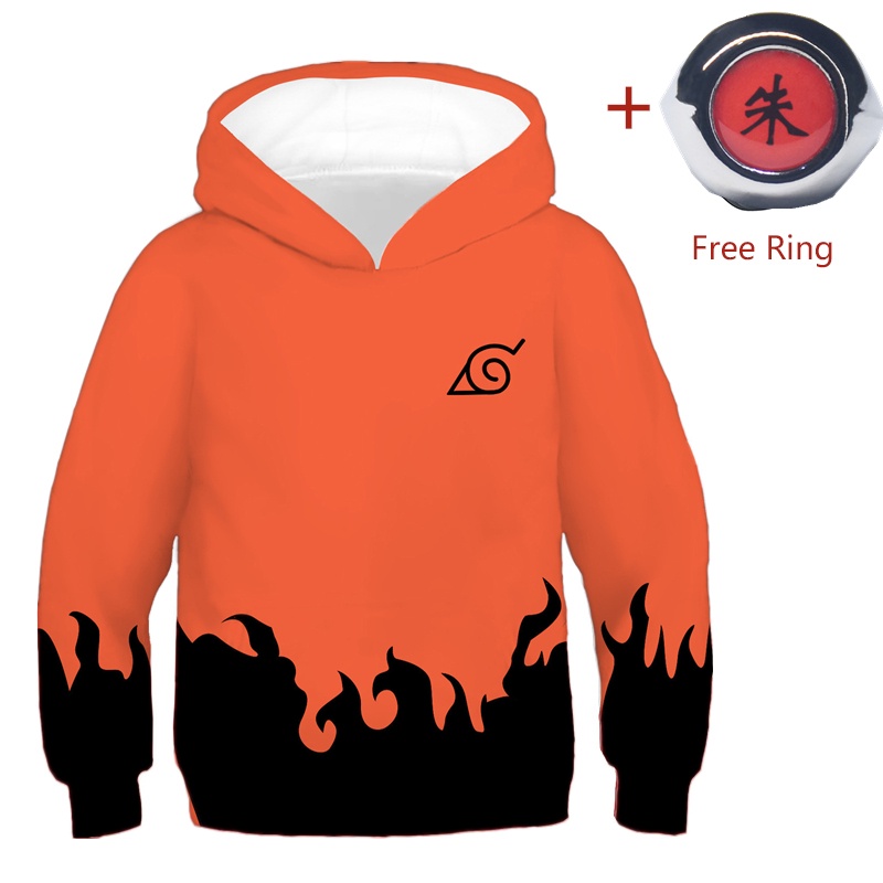 High-quality Children's clothes Naruto Hoodie Jacket Hokage Ninjia ...