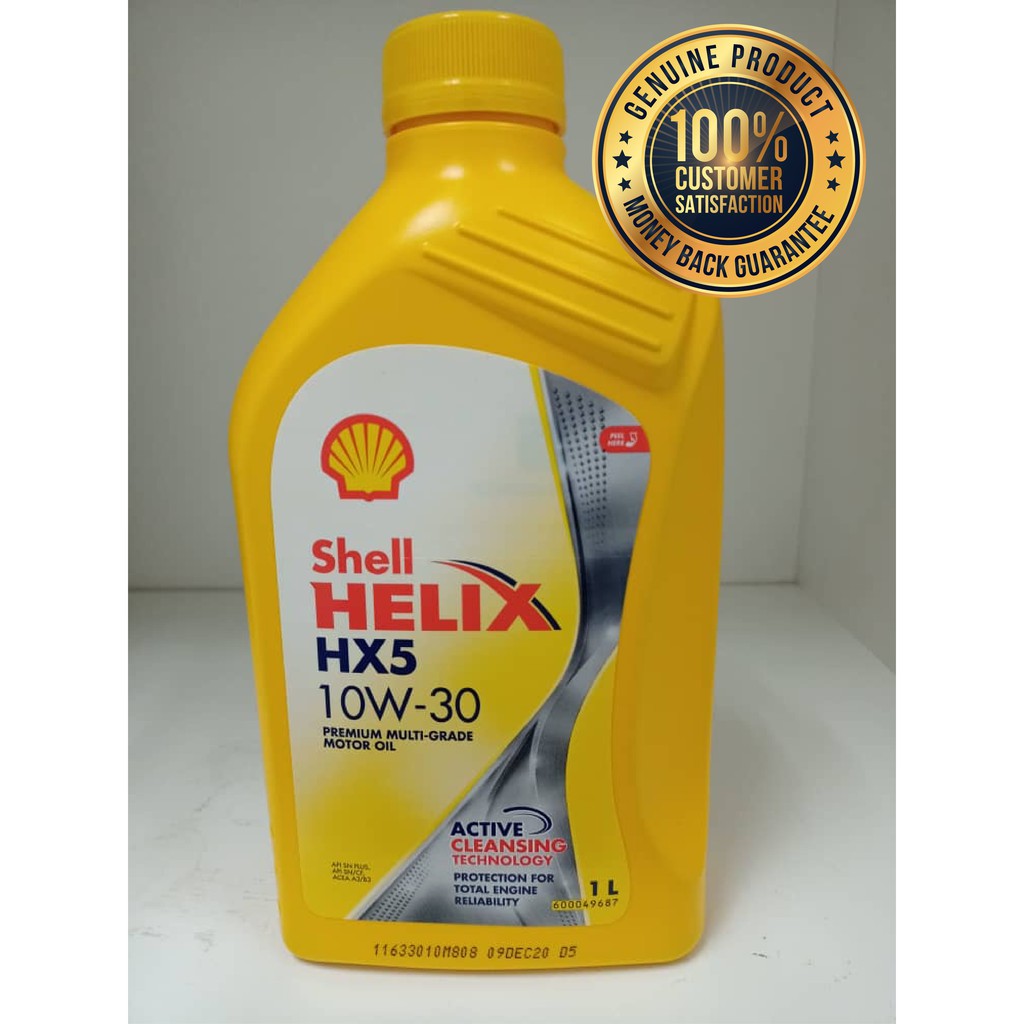 SHELL HELIX HX5 10W 30 (1LITER) | Shopee Malaysia
