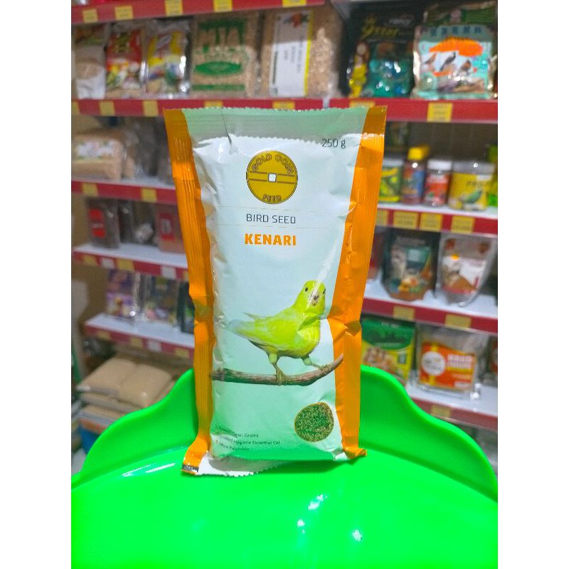 Gold coin canary daily canary food anti-stress and sound diligently ...