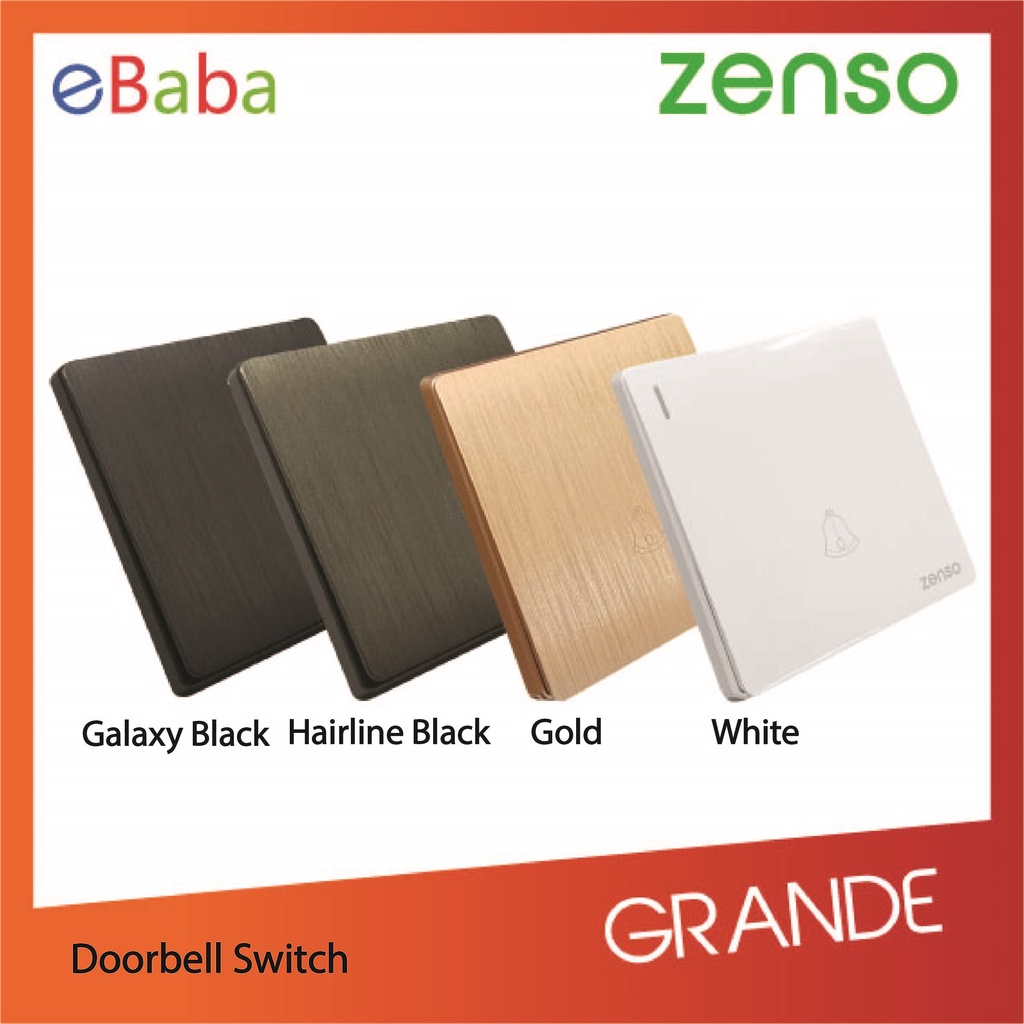 (SIRM APPROVED) ZENSO - Grande White / Hairline Black / Galaxy Black ...