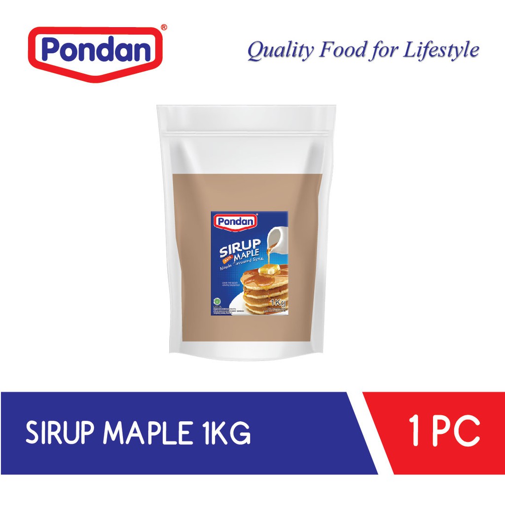 Pondan Maple Syrup 1Kg | Shopee Malaysia