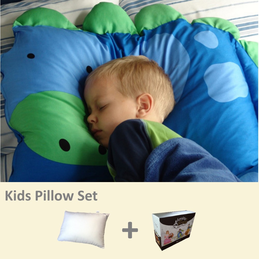 [Milo & Gabby] Kids Pillow+Pillow Case (Dinosaur) | Shopee Malaysia