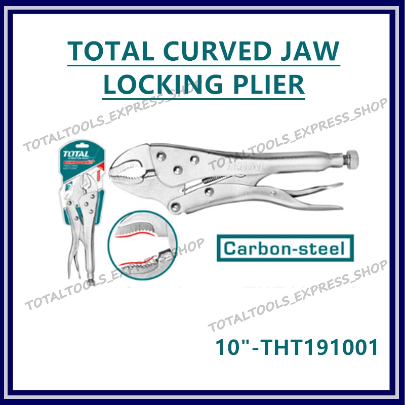 TOTAL CURVED JAW LOCKING PLIER 10" (THT191001) | Shopee Malaysia