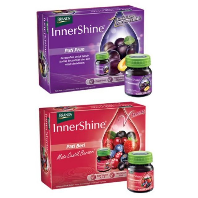 INNER SHINE BERRY ESSENCE/ PRUNE ESSENCE 6BOTOL x42ml | Shopee Malaysia