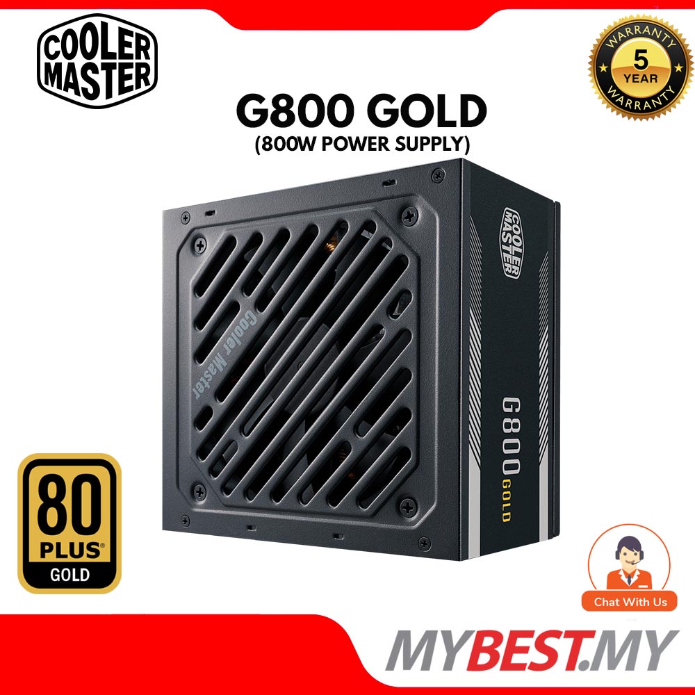 Cooler Master G600 GOLD 600W / G700 700W / G800 800W 80+ GOLD Power ...