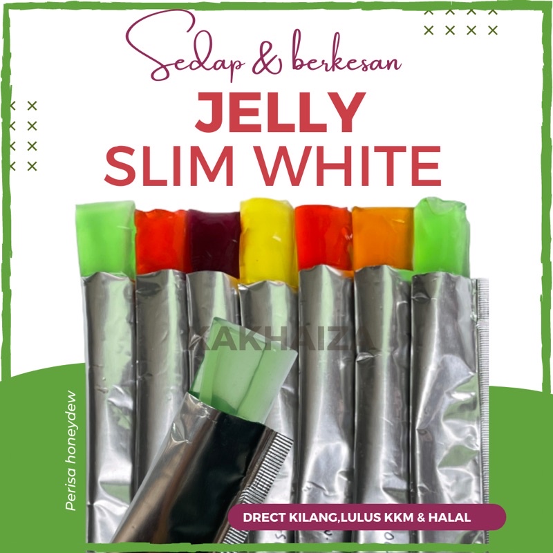 🔥JELLY SLIM WHITE (kurus & putih) DIRECT KILANG | Shopee Malaysia
