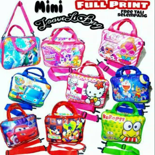 Mini character travel bag/mini travel bag | Shopee Malaysia