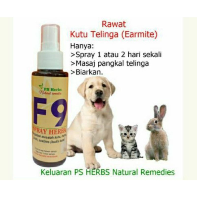 PS HERB UBAT KUTU HAMA KUCING DAN ANJING/EARMITE 100ML | Shopee Malaysia