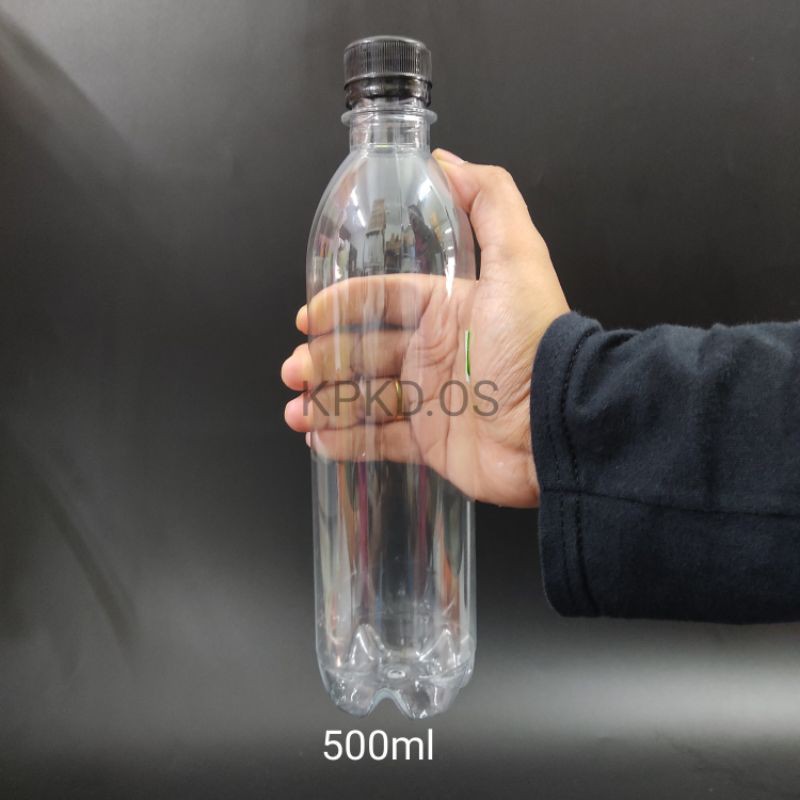 Empty Water Bottle 500ml Air Botol Kosong include cap | Shopee Malaysia