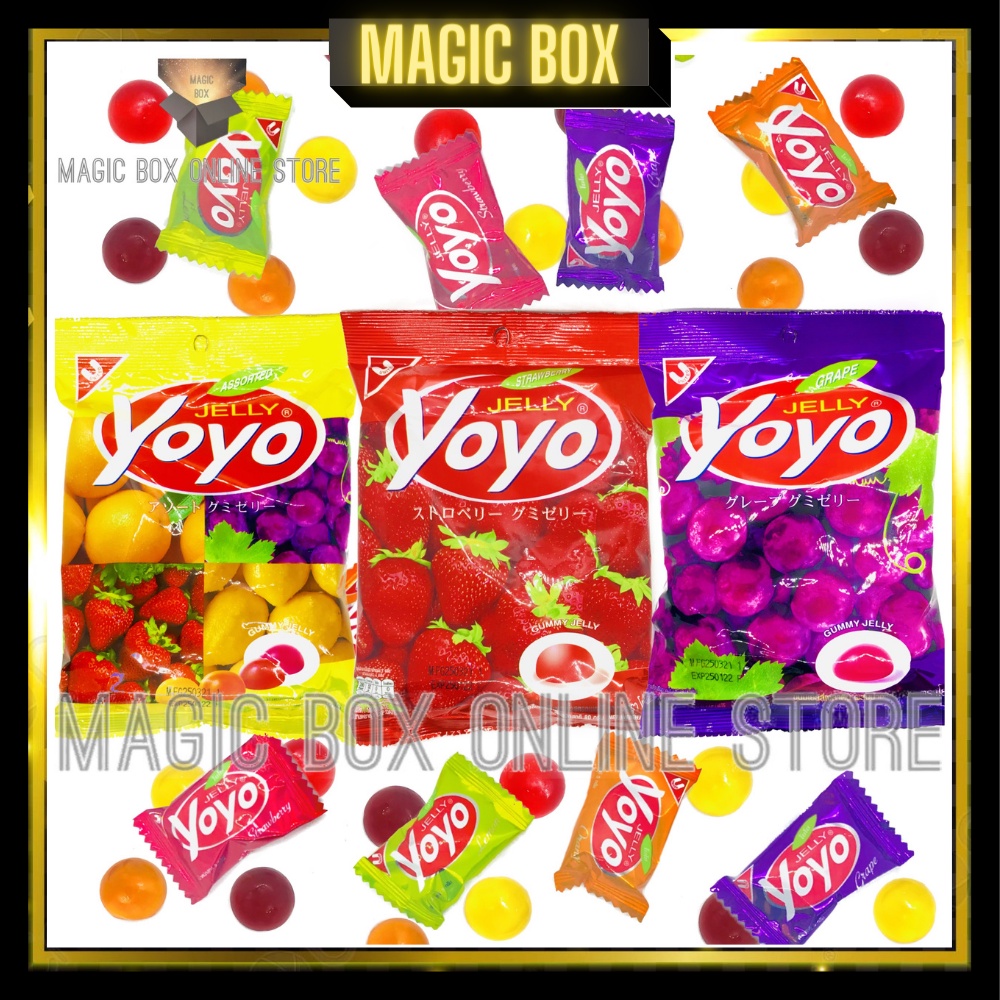 🔥READY STOCK🔥 YOYO GUMMY JELLY CHEWY THAILAND GULA THAI 泰国软糖 80G ...