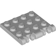 Lego Parts 50337 Hinge Plate 3 x 4 Locking Dual 2 Finger, 7 Teeth ...