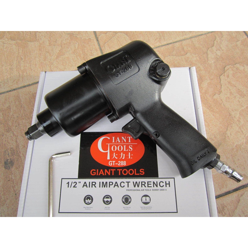 Giant Tools 1/2" Dr. Professional Twin Hammer Air Impact Wrench | Shopee Malaysia