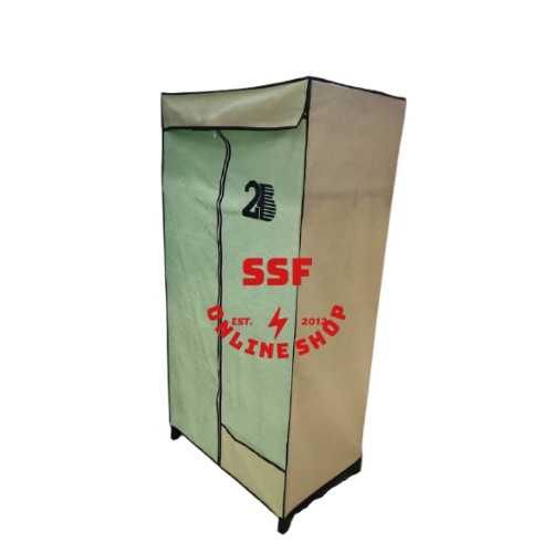 Plastic Wardrobe 2B/Almari Kain/Almari Plastik | Shopee Malaysia
