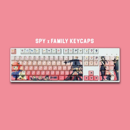 Cute Fan-Made Spy x Family Season 2 Theme Keycaps Set | Shopee Malaysia