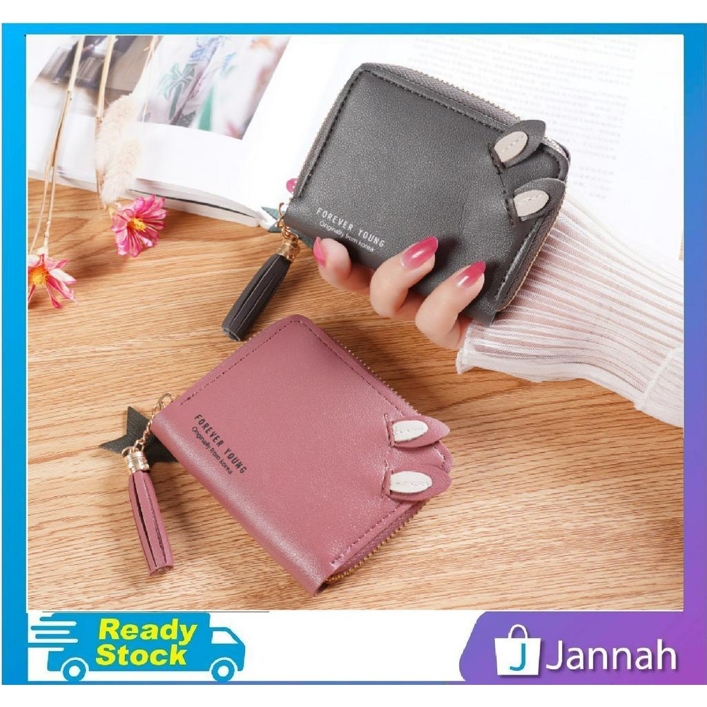 Jannah Ear Forever Short Purse Women Wallet Bag Beg Gift Hadiah Dompet ...