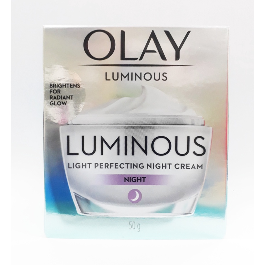 Olay Luminous Light Perfecting Night Cream (50g) | Shopee Malaysia