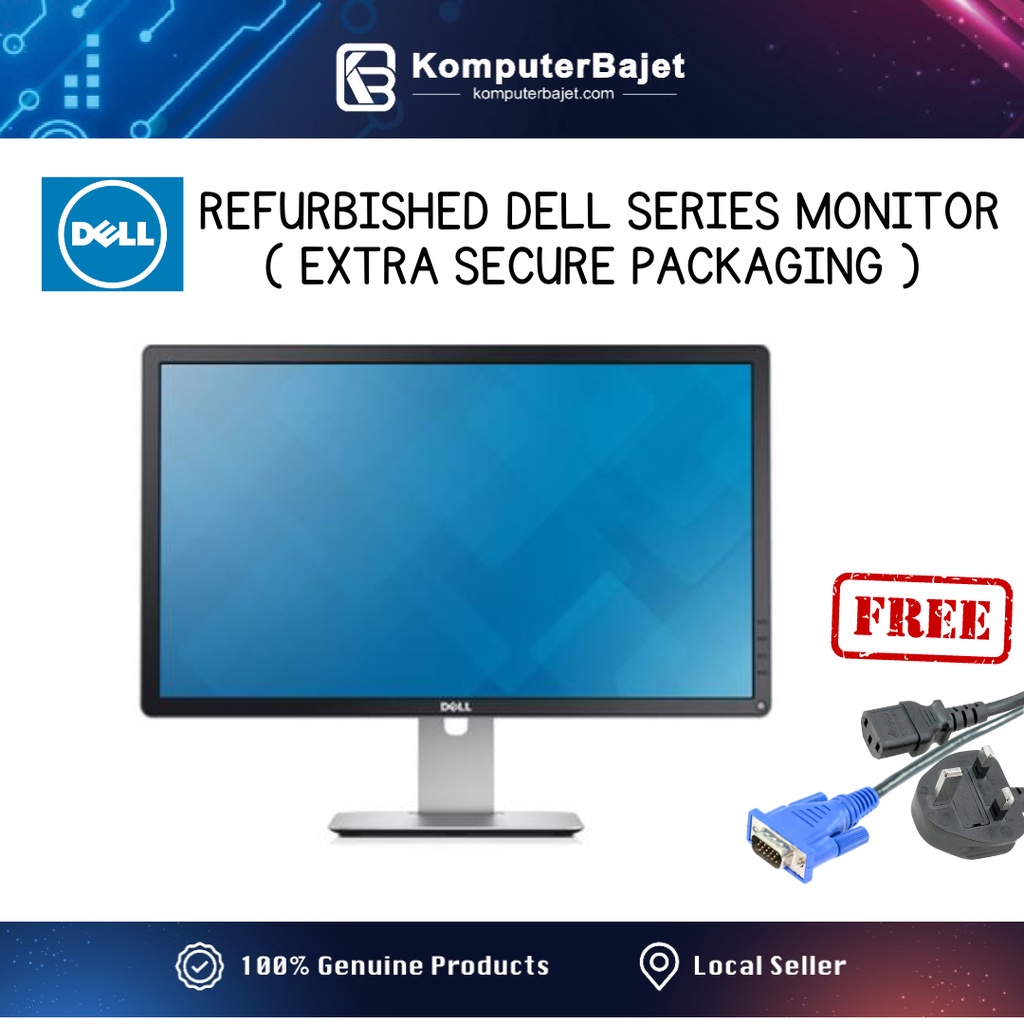 DELL SERIES MONITOR REFURBISHED HDMI P2414 P2016 P2014 E2214 P2211 P2212 E2011 E2013 MONITOR ...
