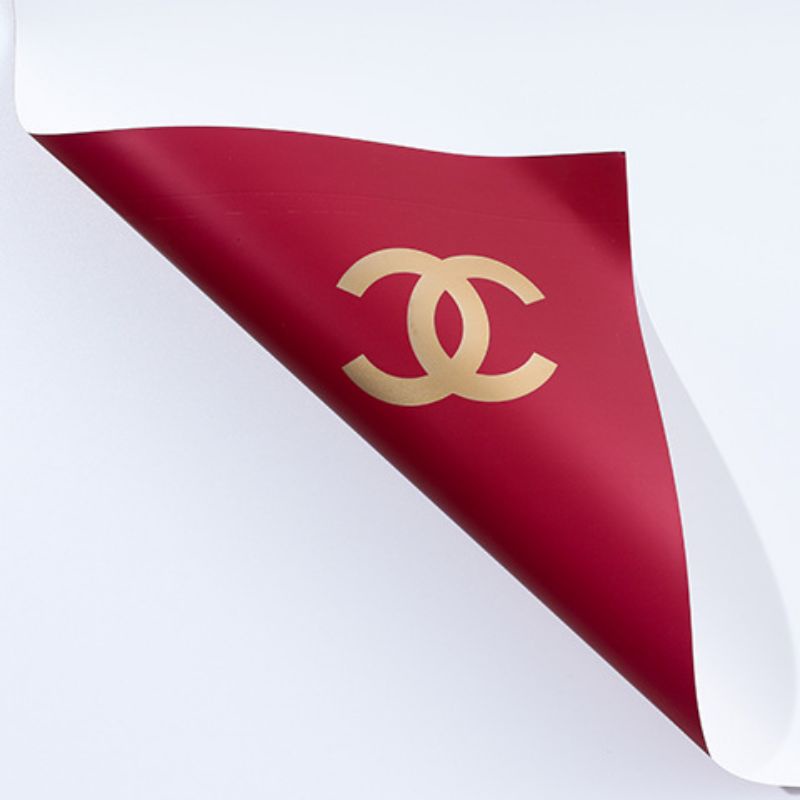 (10pcs) Waterproof Chanel/LV flower wrapping paper florist bouquet gift ...