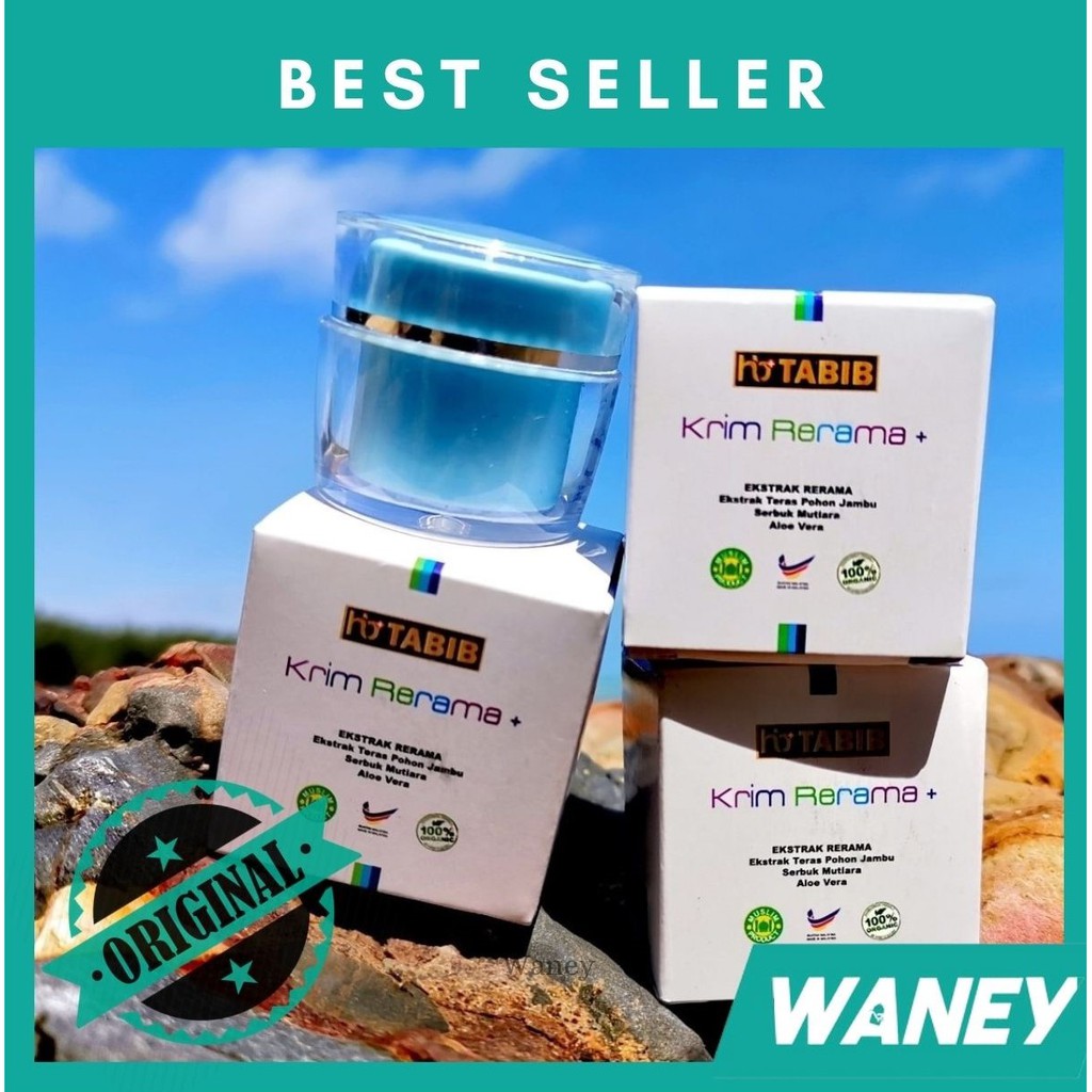 [💯ORIGINAL] HbTABIB+: Krim Rerama + Plus Aloe Vera, BARU 5gram Berkesan ...