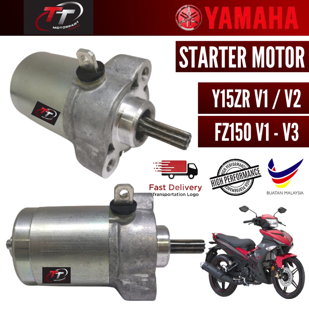 FZ150 Y15ZR Y15 FZ 150 STARTER MOTOR ASSY STATER MOTO ELECTRIC START ...