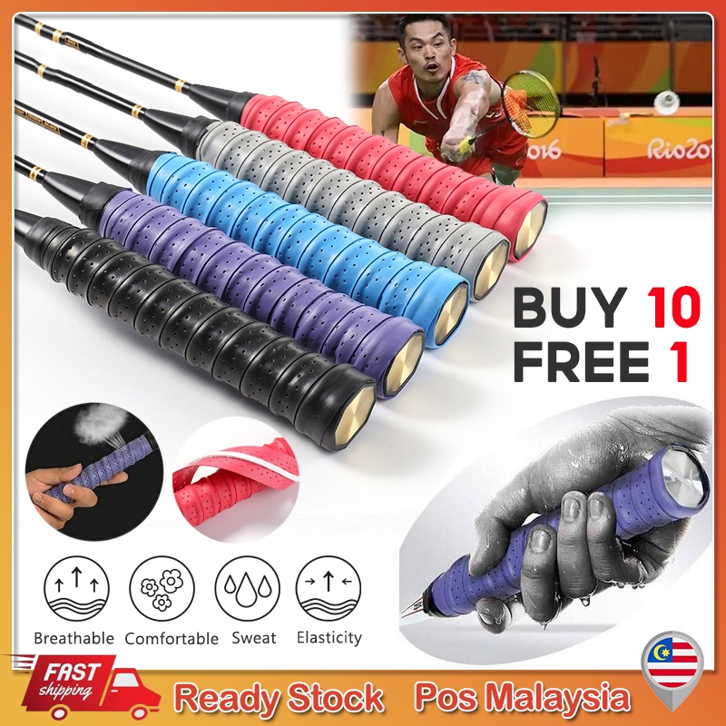 Racket Grip Tape Badminton Grip Anti Slip Absorb Sweat Multi-use Tennis ...