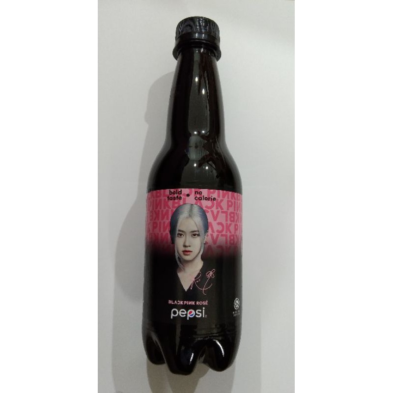 PEPSI X BLACKPINK ROSE BOLD TASTE NO CALORIE 400ML (LIMITED EDITION ...