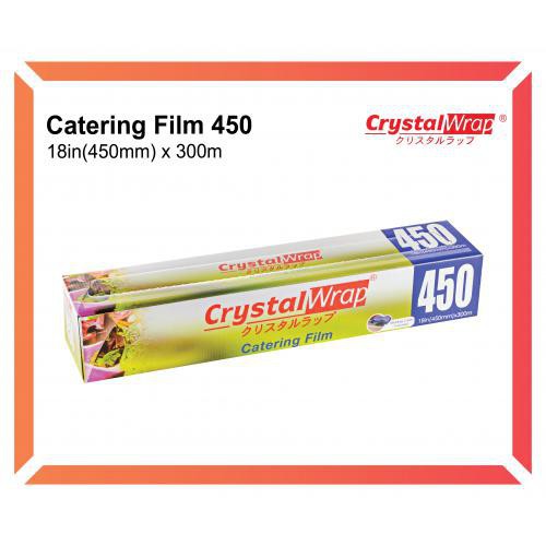 CrystalWrap Catering Film /Cling Film In Cutter box 450MM X 300M with ...