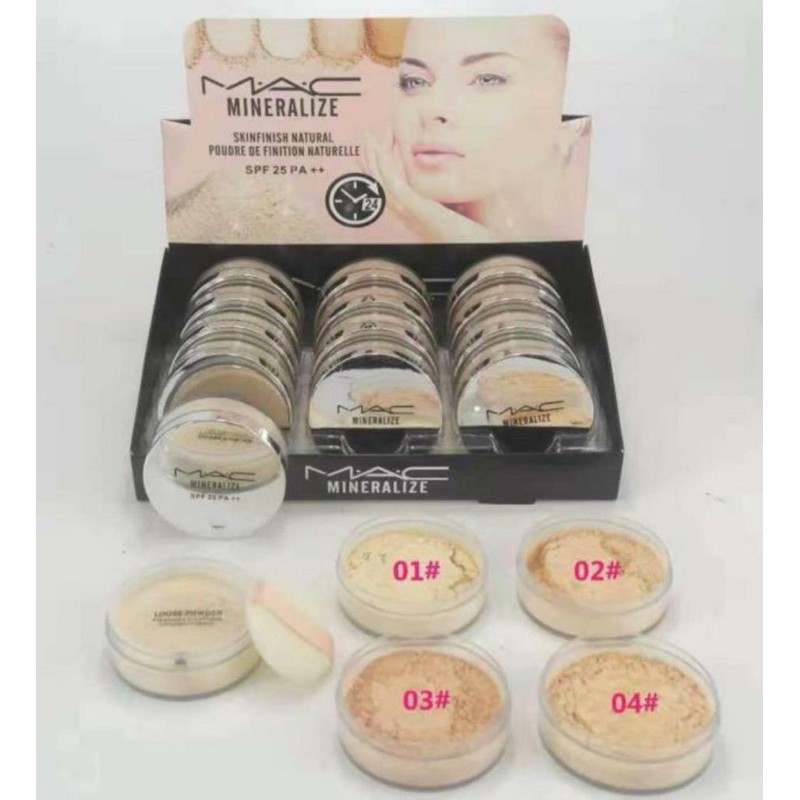 MAC MINERALIZE SKINFINISH NATURAL NATURAL FINITION POUDRE SPF 25 PA ...