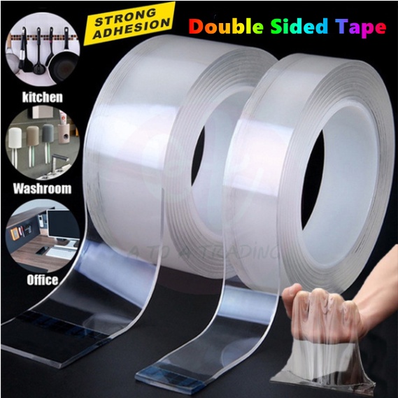 🇲🇾💖Ready Stock💖🇲🇾Double Sided Tape for Face Transparent Reusable ...