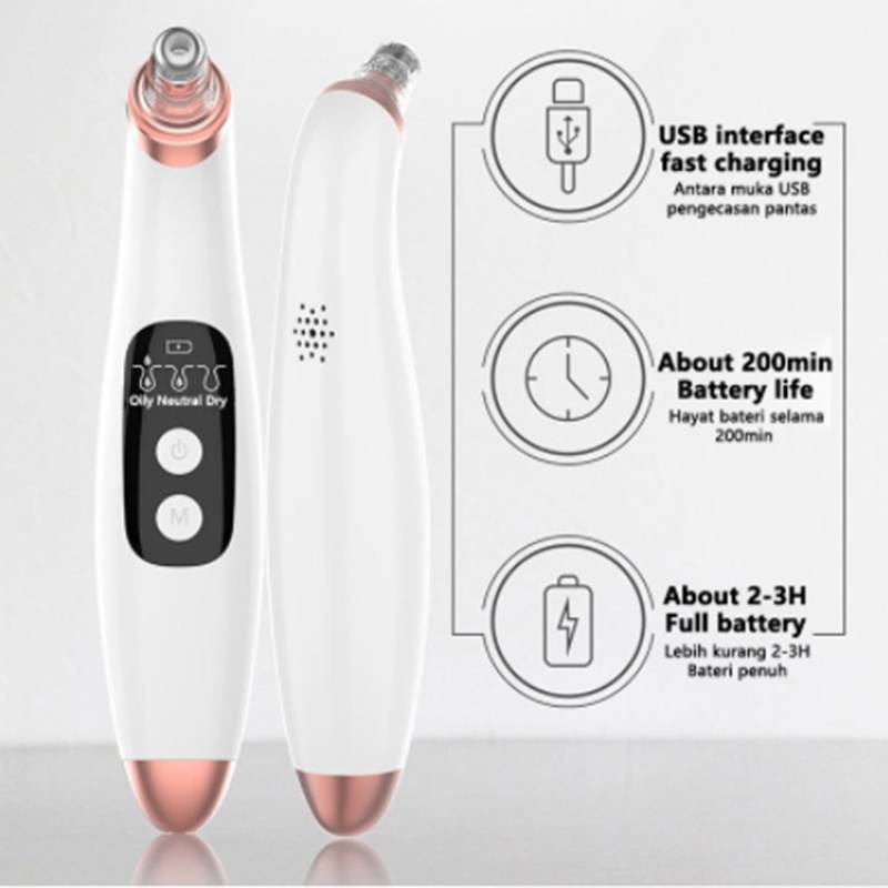 🔥【ready stock】🔥 Blackhead Remover Facial Skin Cleanser Vacuum Suction ...