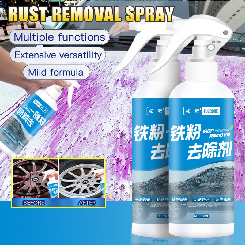 500ML Rust Removal Spray Iron Powder Anti-oxidation Anti-rust Car Paint ...