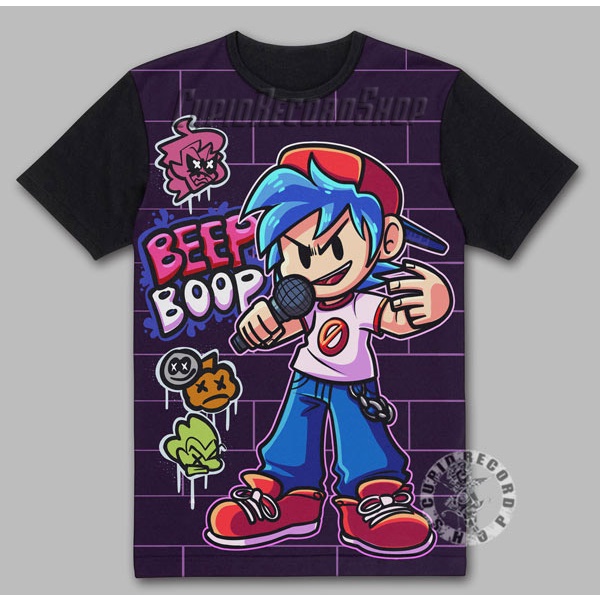 Friday Night Funkin FNF Clothes Adult T-shirt Men Boys Girls Distro ...