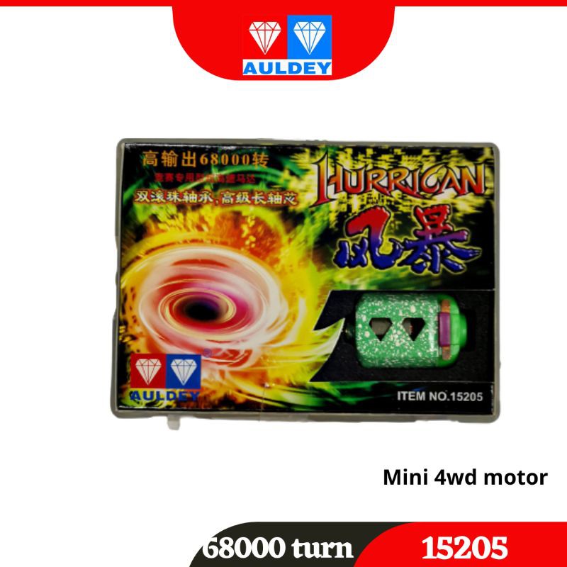 Auldey Hurrican motor dinamo dash 68000 turn mini 4wd kereta motor dash ...