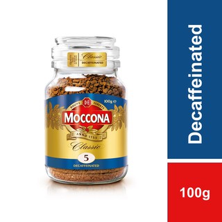 MOCCONA Classic Decaffeinated Freeze Dried Instant Coffee Jar 100g ...
