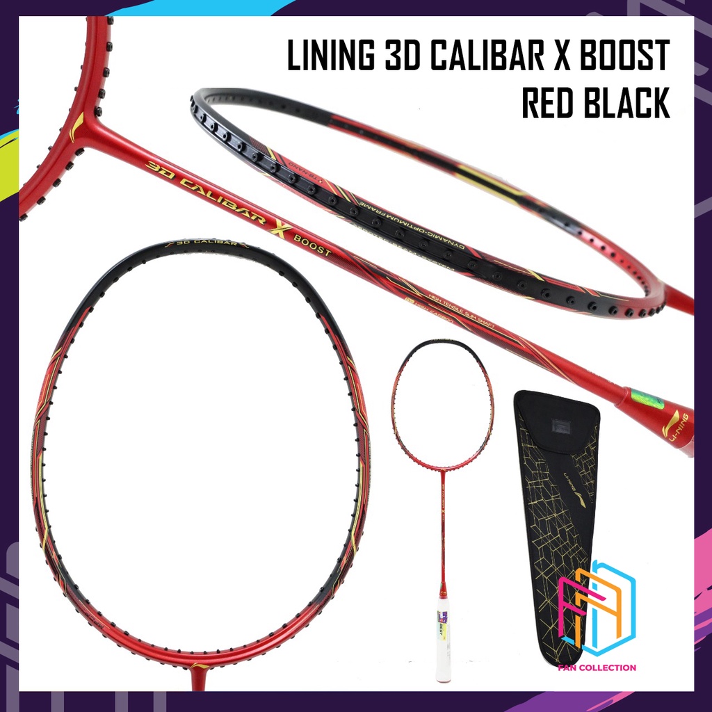 LINING 3D CALIBAR X BOOST ORIGINAL BADMINTON RACKET | Shopee Malaysia