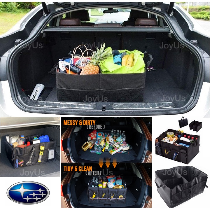 Subaru XV Forester Car Boot Storage Bag Multiple Compartments Storage ...