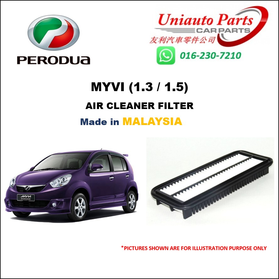PERODUA MYVI (1.3cc / 1.5cc) AIR CLEANER FILTER | Shopee Malaysia