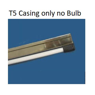 Aluminium Grey T5 Fluroscent Tube Casing Housing 2ft/ 3ft/ 4ft | Shopee ...